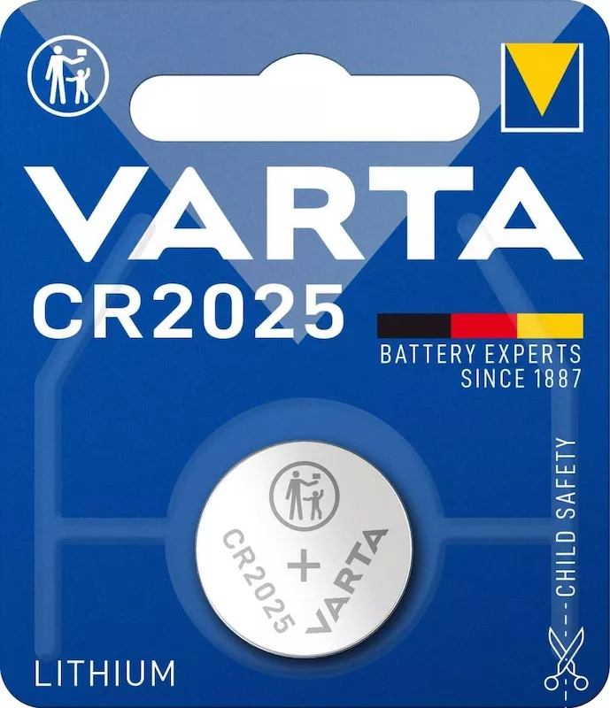 Varta CR2025 (1 blister pack of 1 battery) - Parla